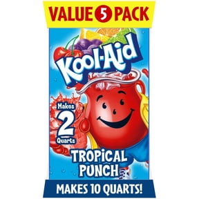 Kool-Aid Zero Sugar Grape Flavored Powdered Drink Mix, 6 ct Water Packs ...