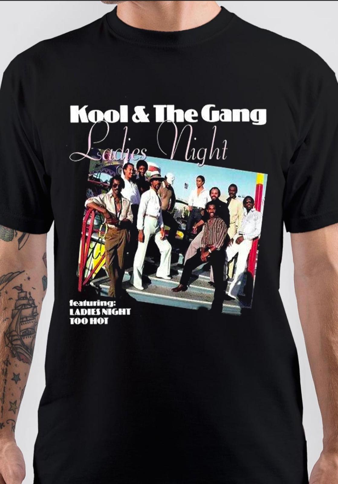 Kool And The Gang Ladies Night Album Music T-Shirt DI709 - Walmart.com