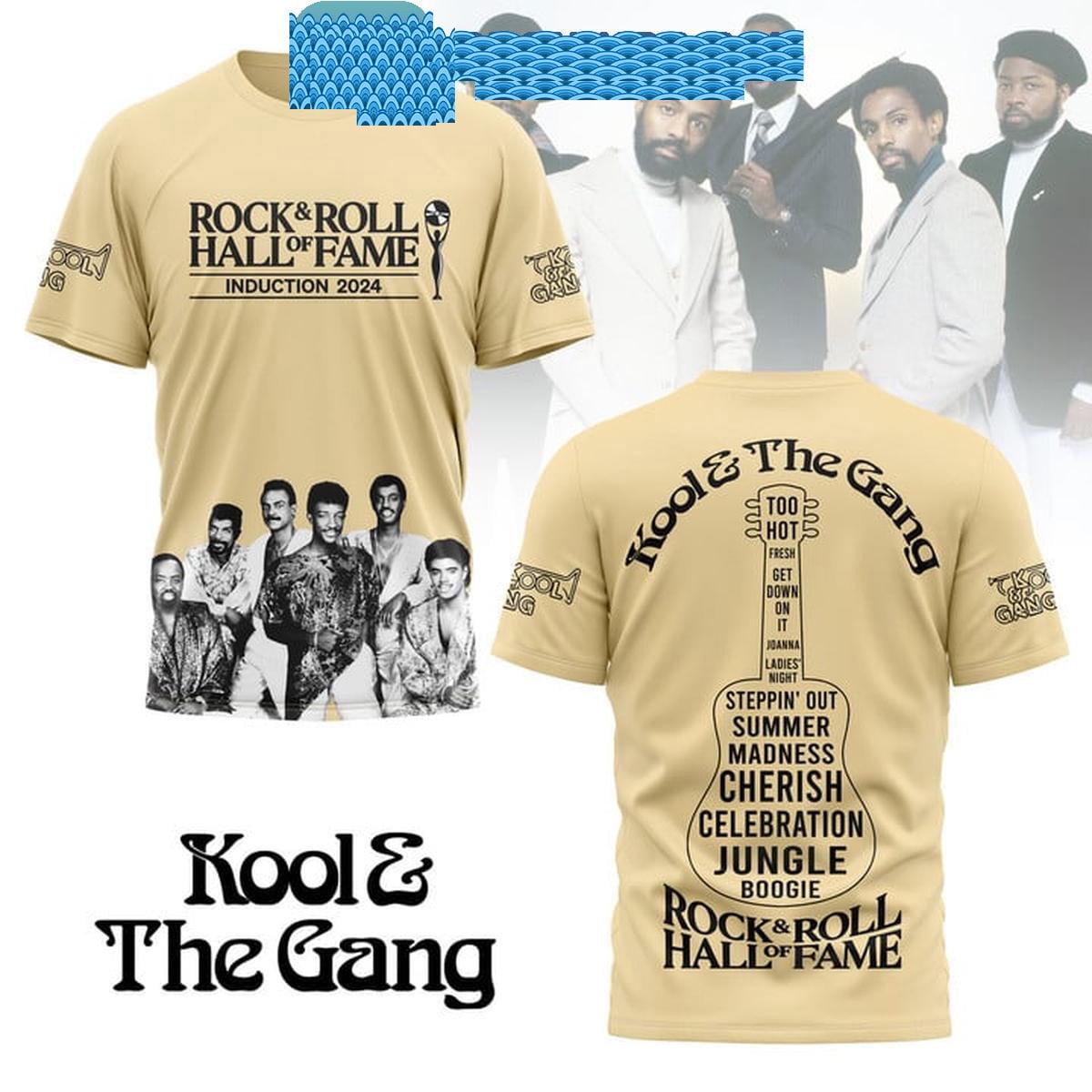 Kool And The Gang Rock And Roll Hall Of Fame Introduction 2024 Hoodie T ...
