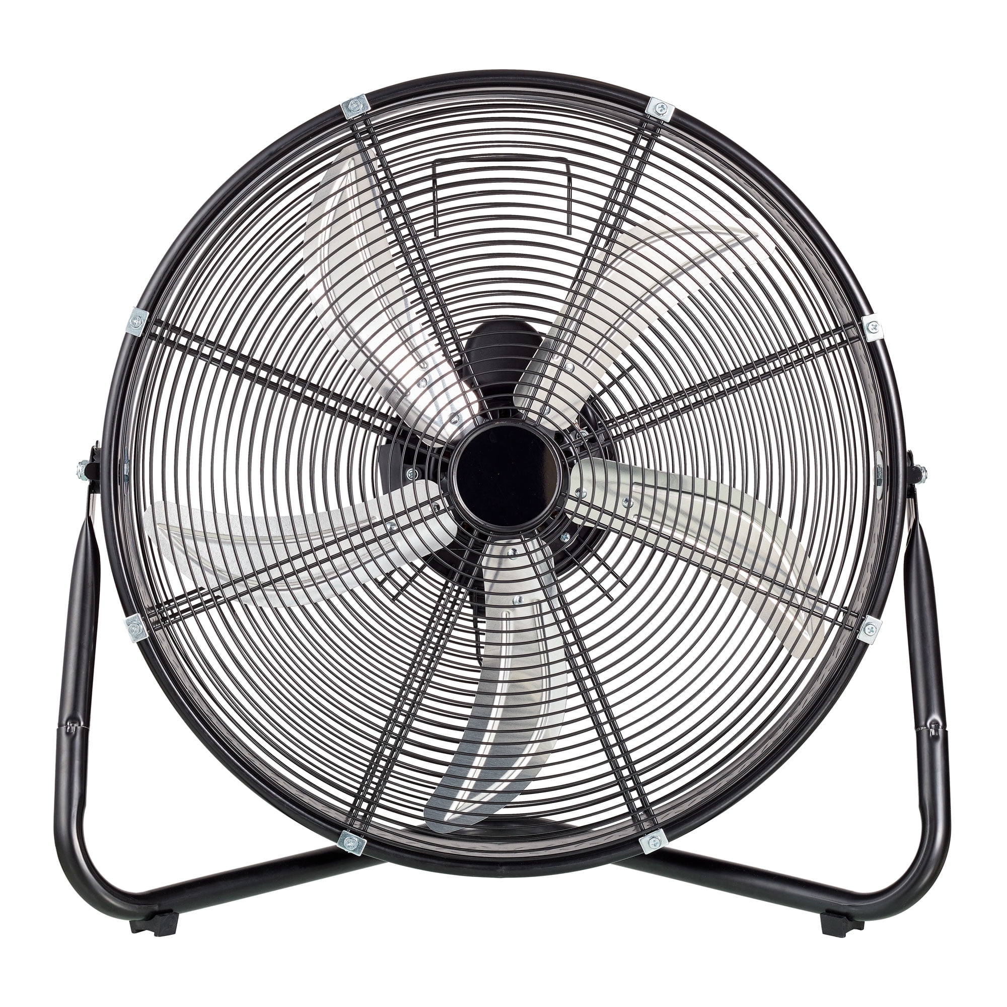 Kool-Flo New 20 inch High Velocity Drum Fan with Wall Mount, Black ...