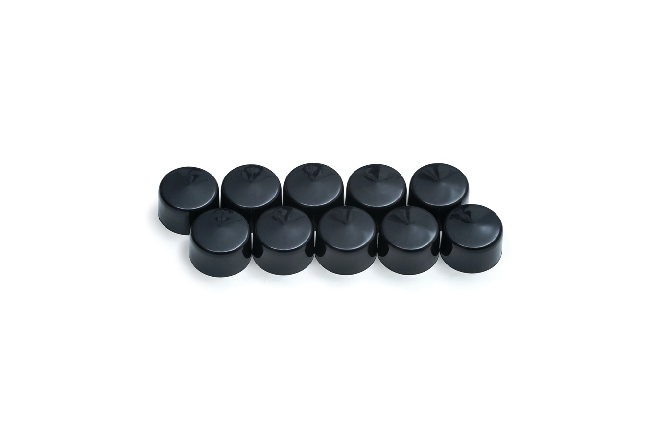 Kool Kaps Covers for 5/16" Hex Head Bolts, Gloss Black - Walmart.com