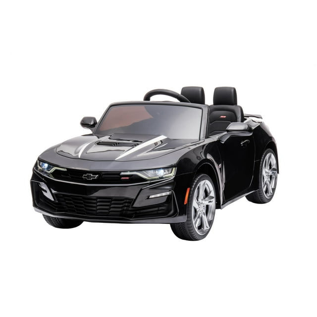 Kool Karz 12V Chevrolet Camaro Electric Ride-On Car, Black - Walmart.com