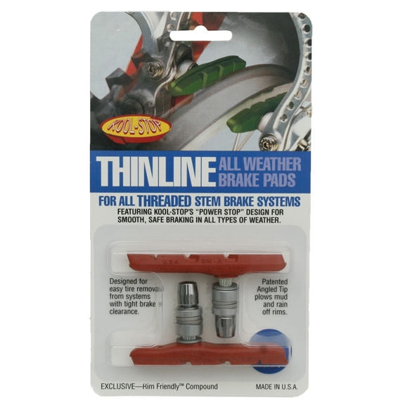 Kool-Stop Thinline Brake Shoe Threaded Post for Linear Pull Salmon ...