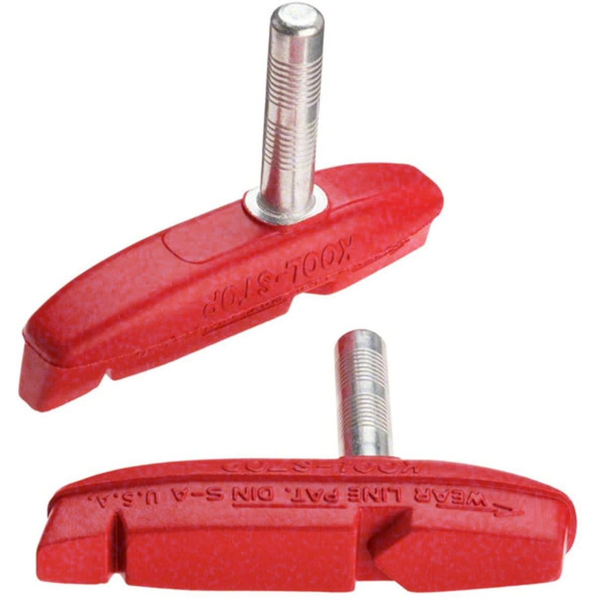 Kool-Stop Eagle Claw II Brake Pad Smooth Post Red Compound - Walmart.com