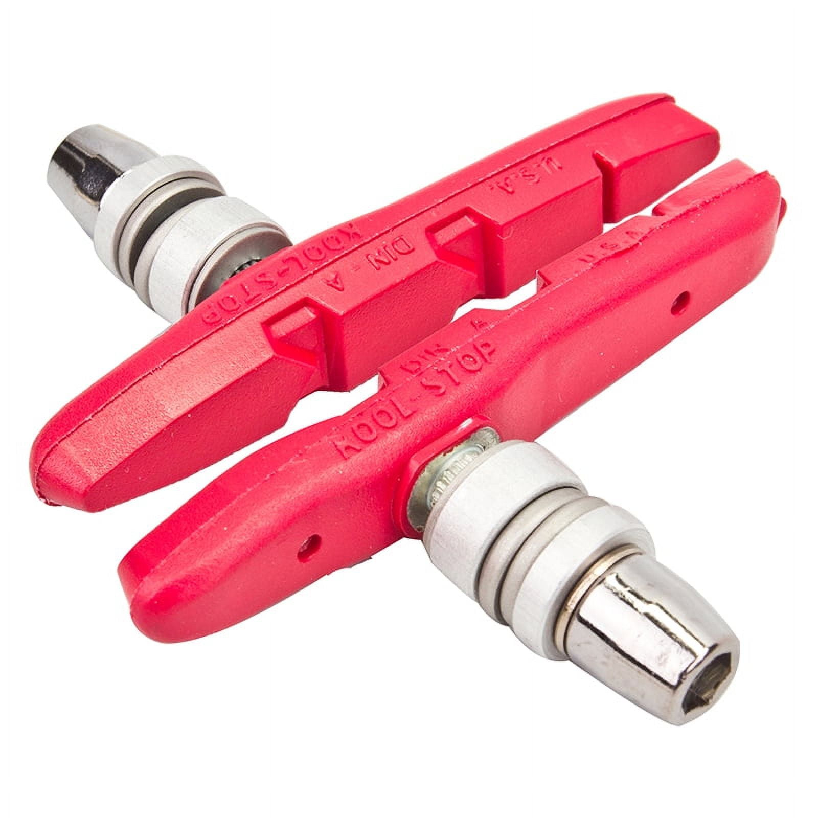 Kool-Stop Thinline V-Brake Pads One Piece Threaded Post for Linear Pull ...