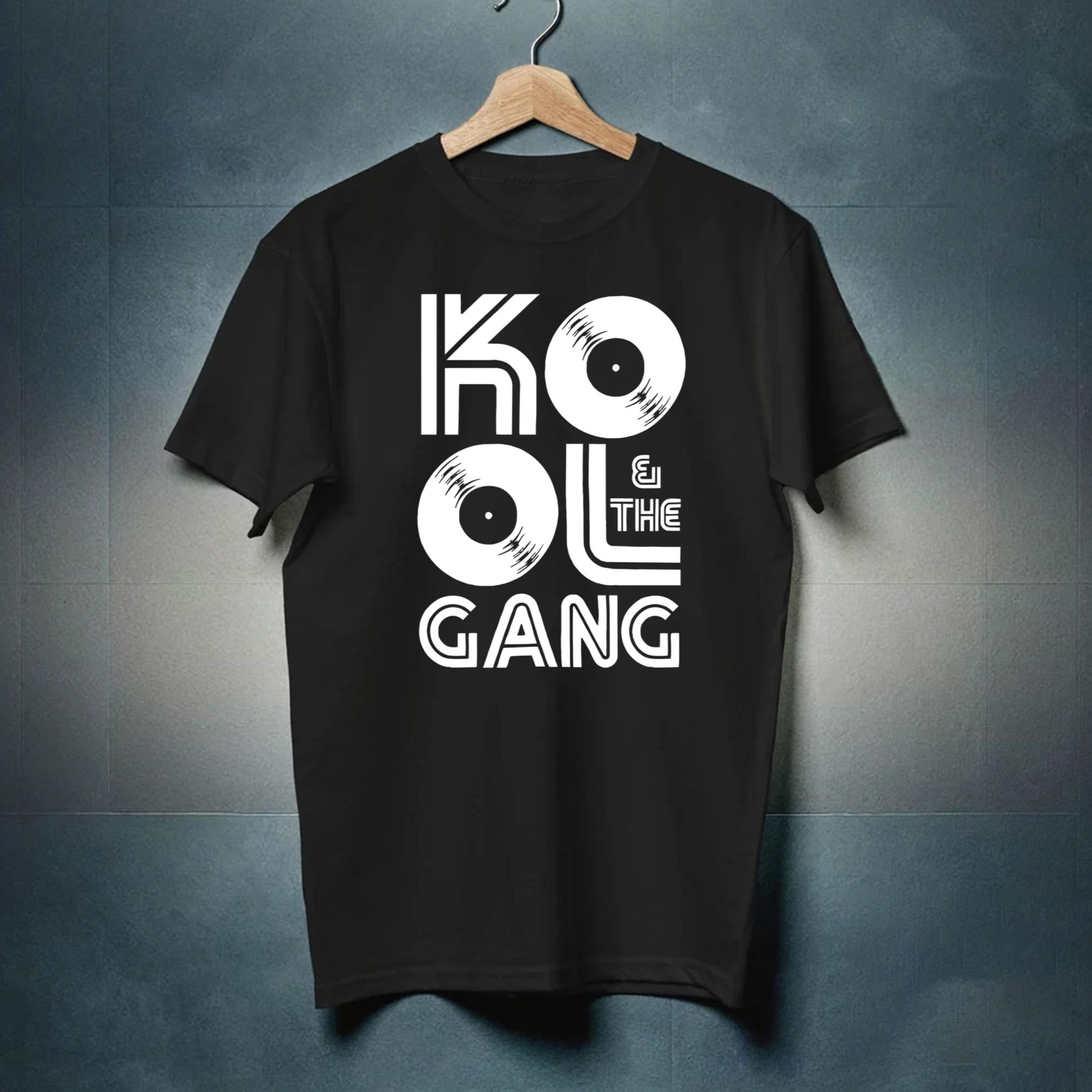 Kool & The Gang Records Logo Mens T Shirt Black-TH30538 - Walmart.com