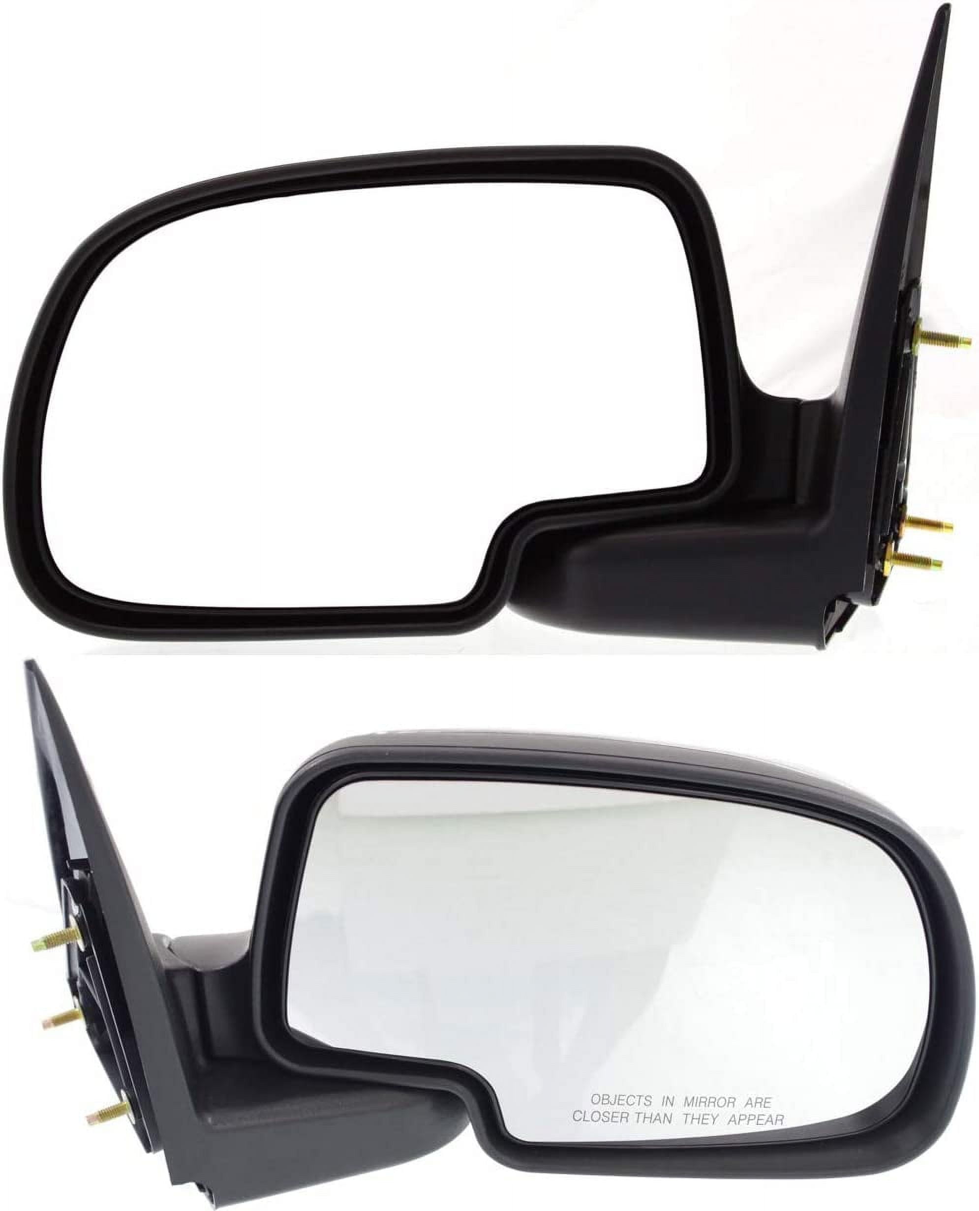 Kool Vue Driver & Passenger Side Non-Electric Mirrors for Silverado ...