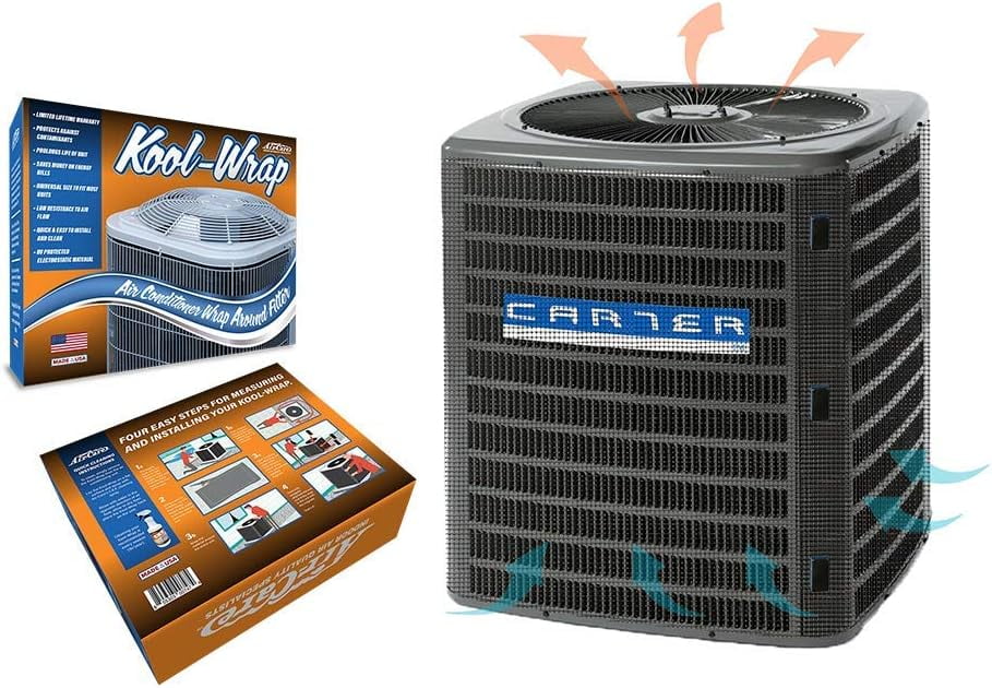 Kool Wrap Air Conditioner Condenser Filter | Keep your unit free of ...