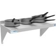 KoolMore NSF Stainless Steel Wall Mount Shelf - Industrial Grade Metal ...