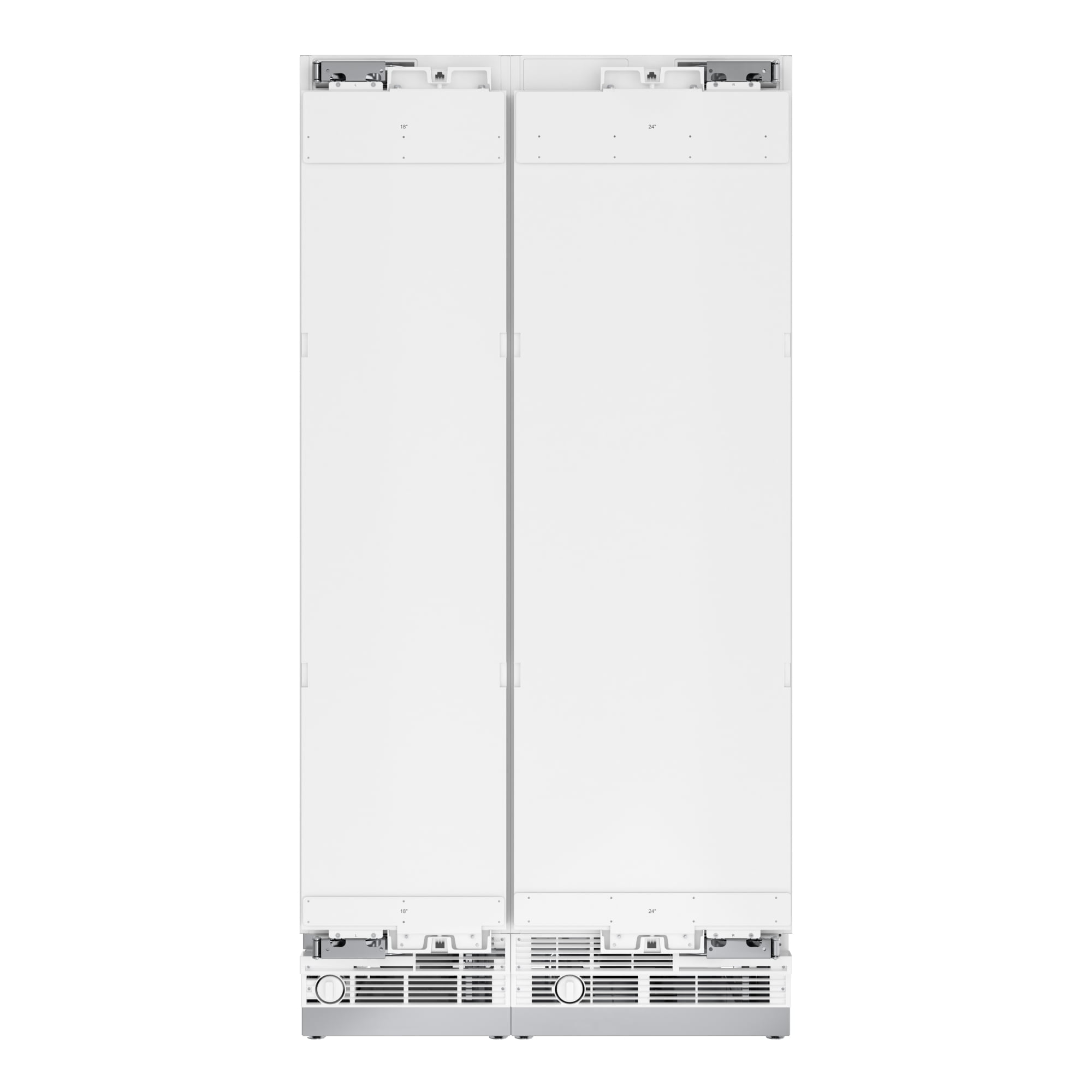 KoolMore Reserve Panel Ready Column Refrigerator and Freezer, 24 in ...