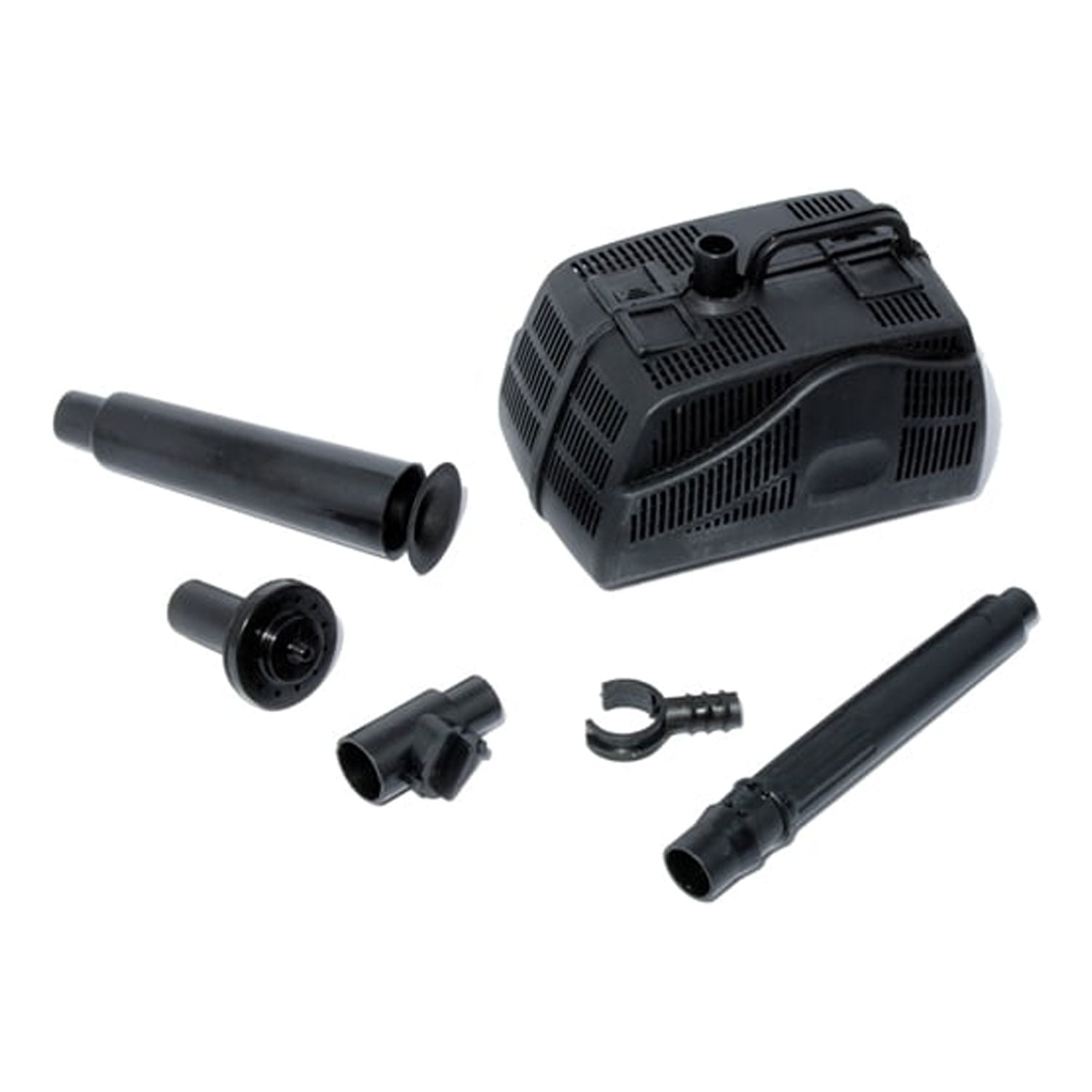 KoolScapes 530 GPH Submersible Pond Pump Kit, Black, 4.9 ft Height ...