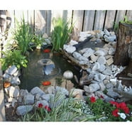 Aquascape Indoor/Outdoor Mini Pond Kit for Backyard & Patio, Small Fish ...