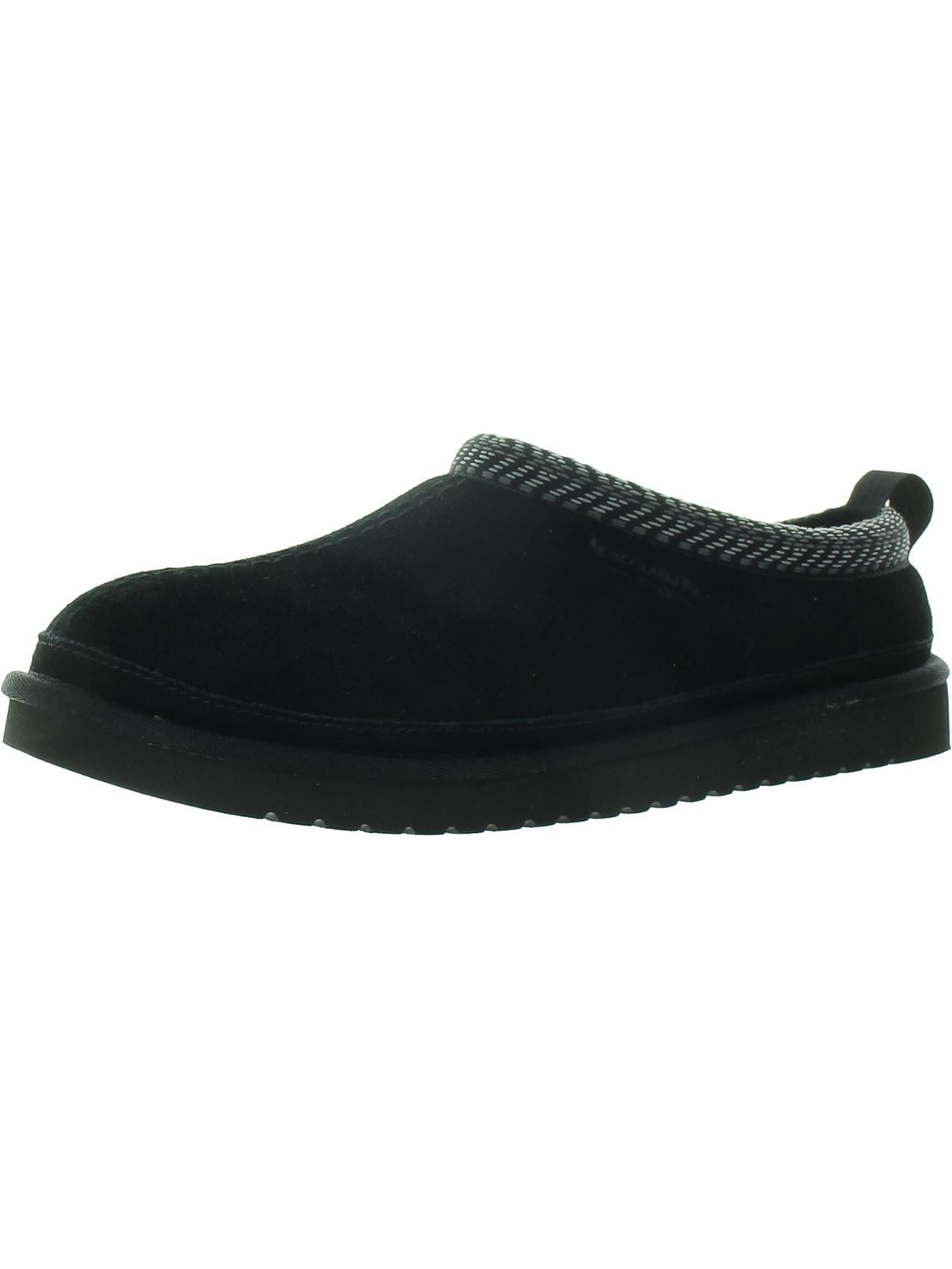 Koolaburra Mens BURREE Faux Fur Lined Suede Scuff Slippers - Walmart.com