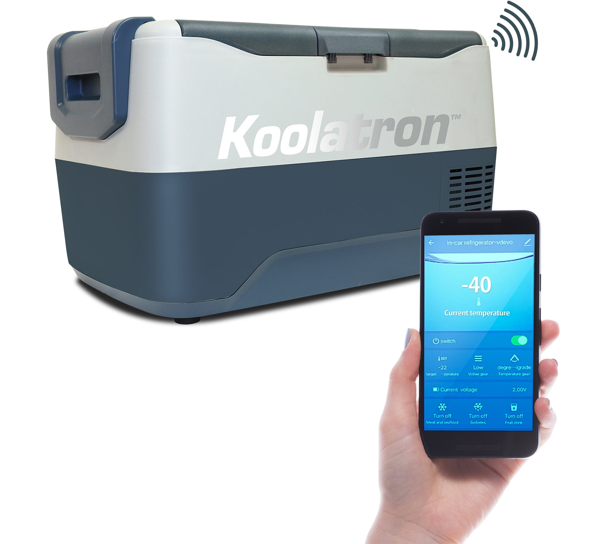 Koolatron 12V Portable Freezer/Refrigerator w/ Bluetooth 31 qt (30L ...