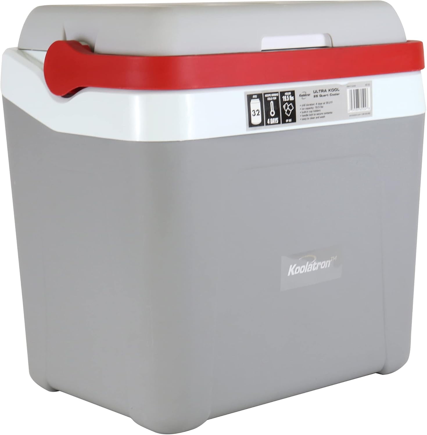 KoolatronStainless Steel Ice Chest Beverage Cooler with Bottle Opener ...