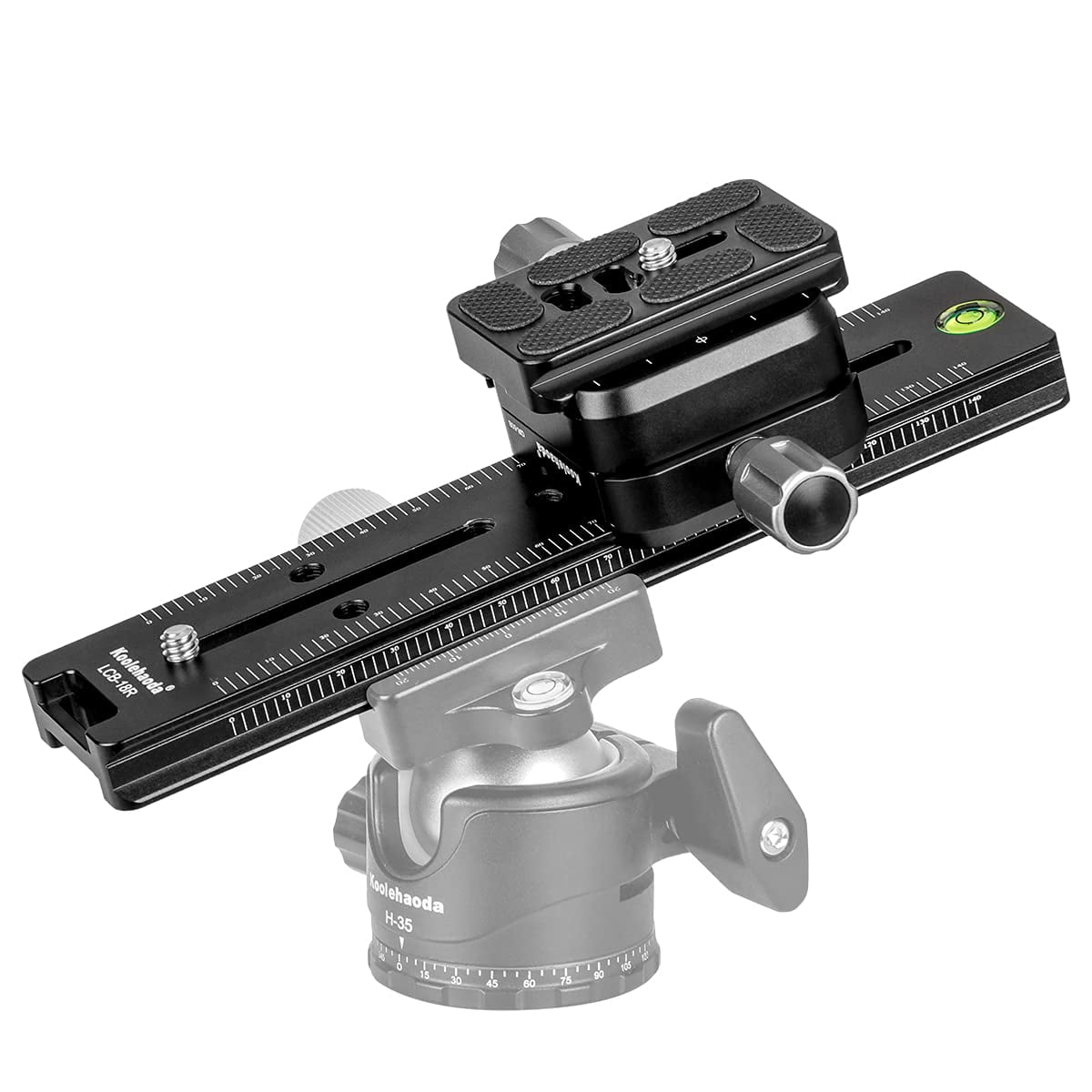 Koolehaoda 180mm Rail Nodal Slide Metal Quick Release Clamp,Dual ...