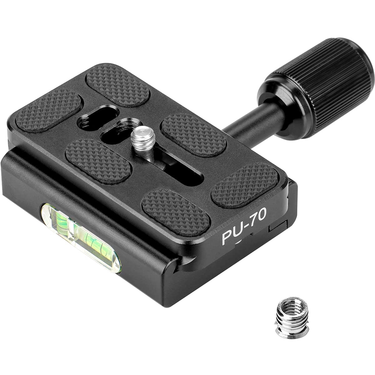 Koolehaoda 70mm Quick Release Plate Aluminum with 60mm QR Clamp Adapter ...