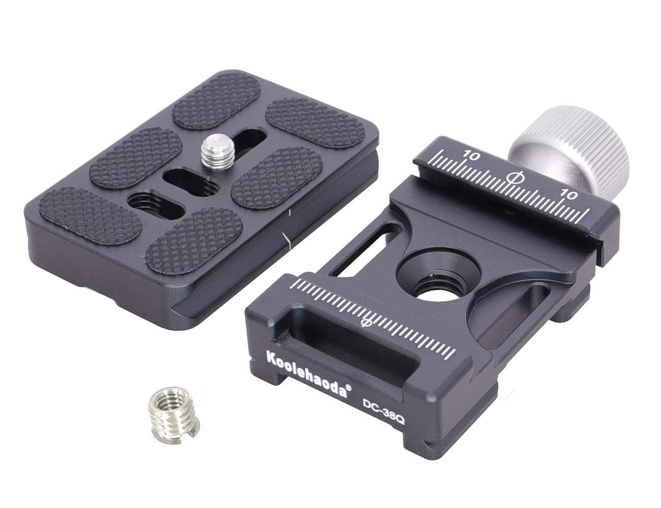 Koolehaoda Camera Quick Release Plate Clamp Mount Adapter with Arcac ...