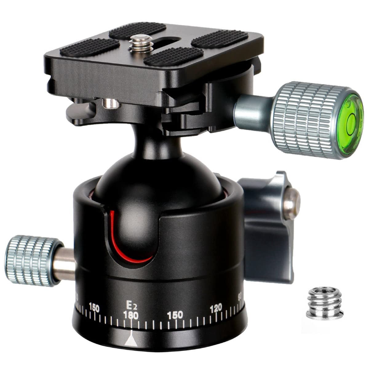 Koolehaoda Low Profile Ball Head, Φ36mm Ball Diameter All Metal Tripod ...