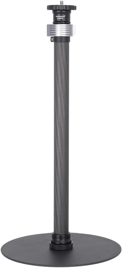 Koolehaoda Monopod Stand for Desk, 16"-28" Adjustable Camera Table ...