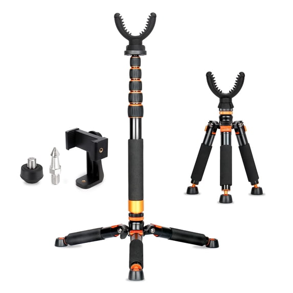 Koolehaoda Shooting Stick Monopod, Crossbow Stand Mount Attachment, 360 ...