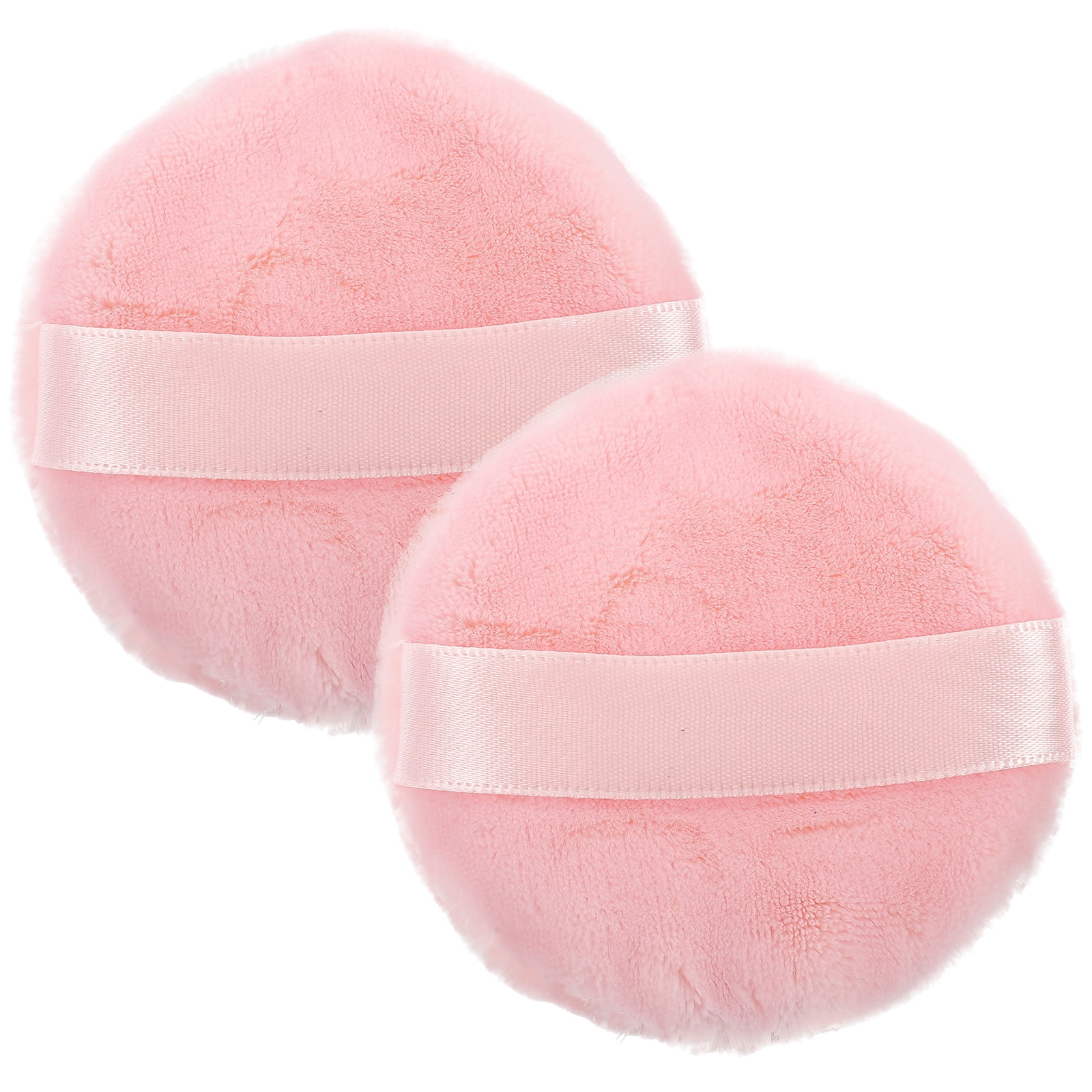 Koolleo 2 pcs Makeup Powder Puffs Washable Powder Puff Furry Powder ...