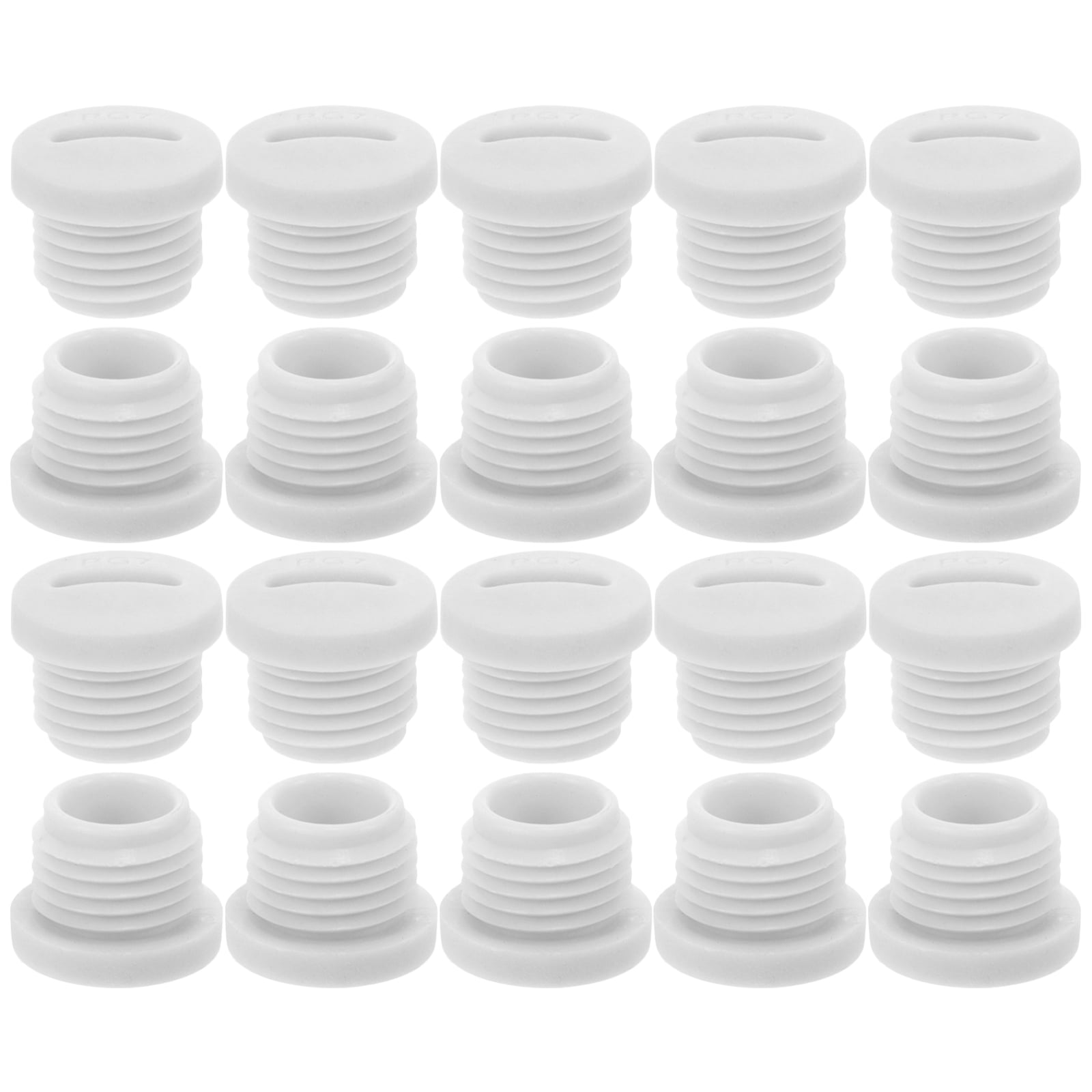 Koolleo 20pcs Closure Plugs Plastic Plug Insert Tubing End Caps ...