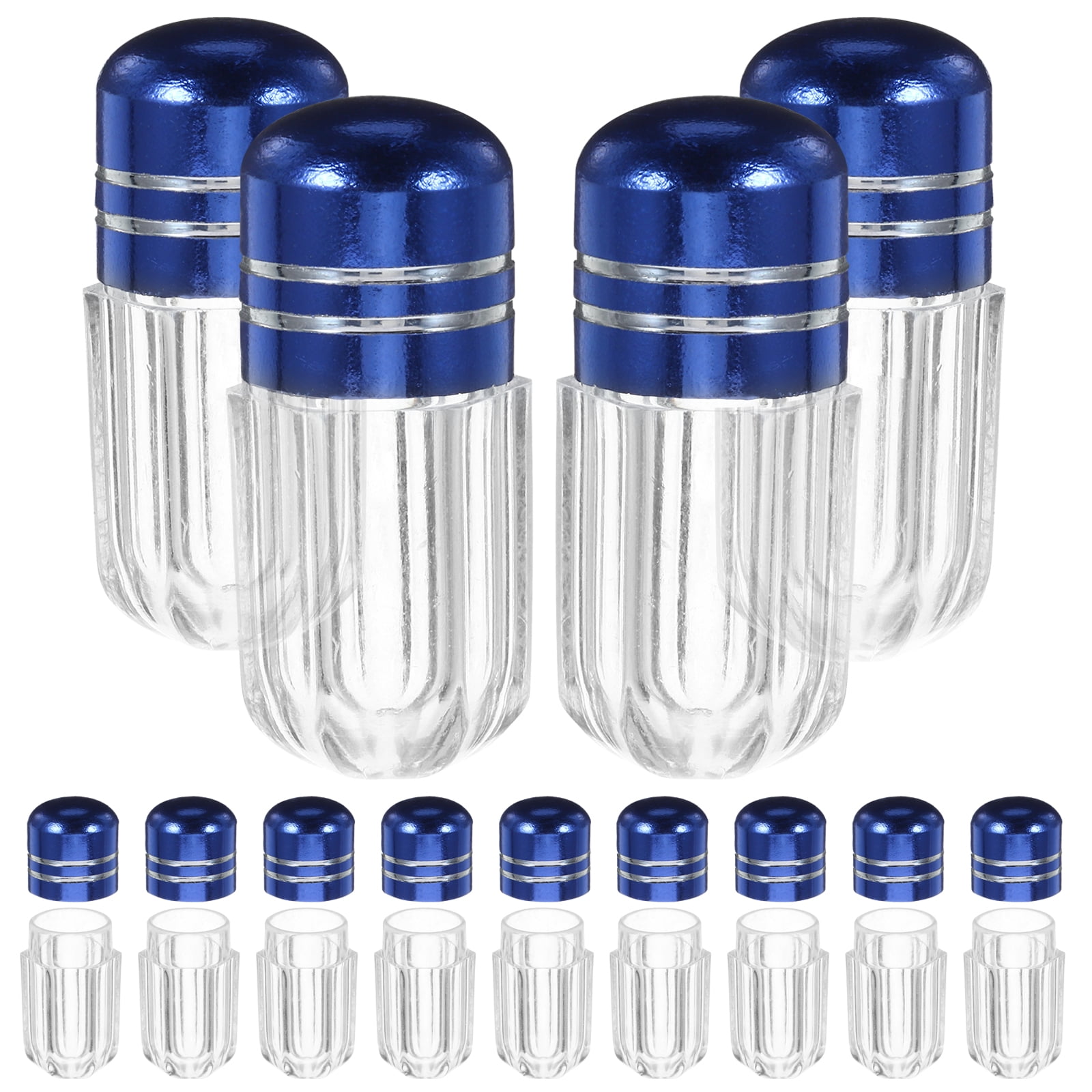 Koolleo 20pcs Pill Container Bottles Mini Bottles Empty Plastic ...