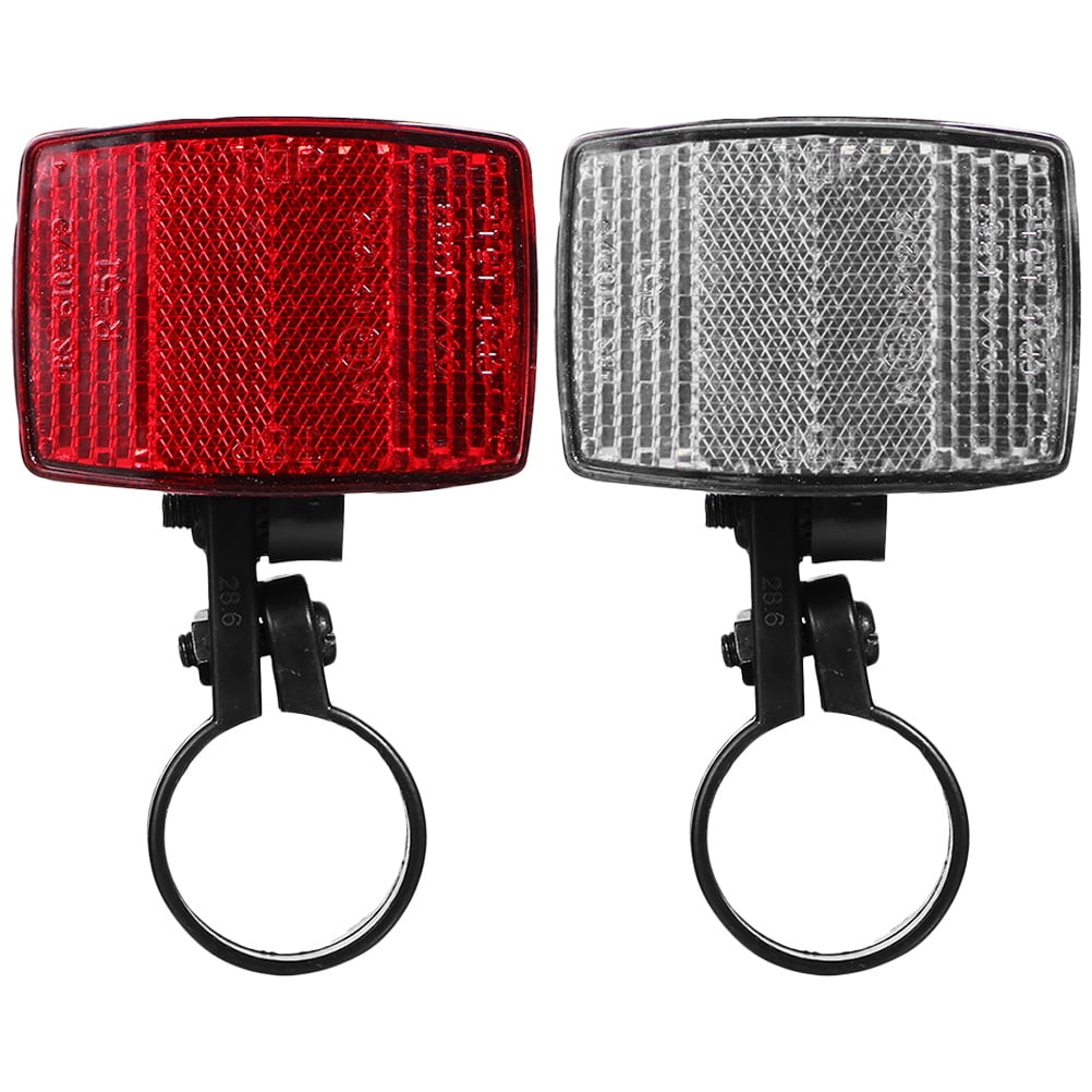 Koolleo 2Pcs Plastic Cycle Reflector Reflective Piece Cycle Night ...