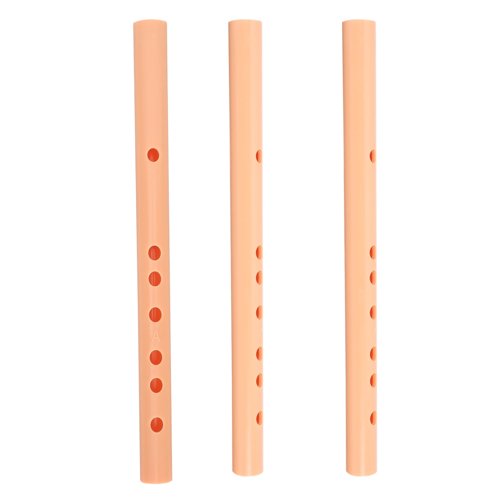 Koolleo 3Pcs ABS Beginner Flutes A Key Dizi Practical Practice Flutes ...