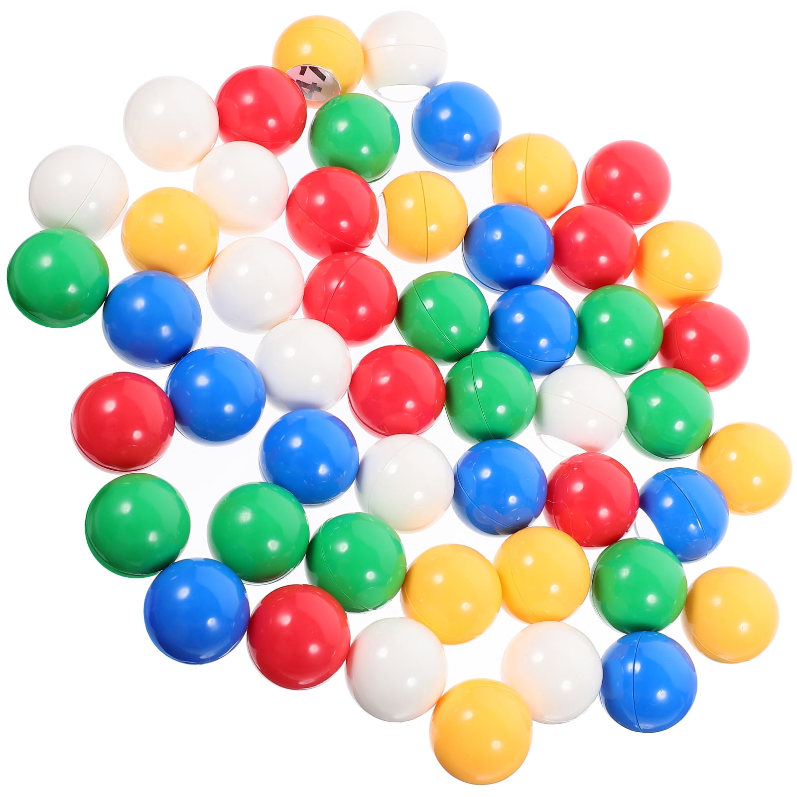 Koolleo 50pcs Window Number Lottery Balls Activity Lottery Balls ...