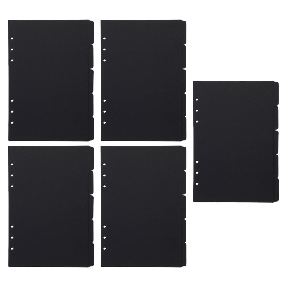 Koolleo 5Pcs Page Divider Binder Book Dividers Paper Binder Dividers ...
