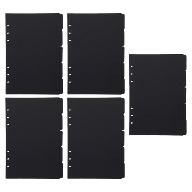Koolleo 5Pcs Page Divider Binder Book Dividers Paper Binder Dividers ...
