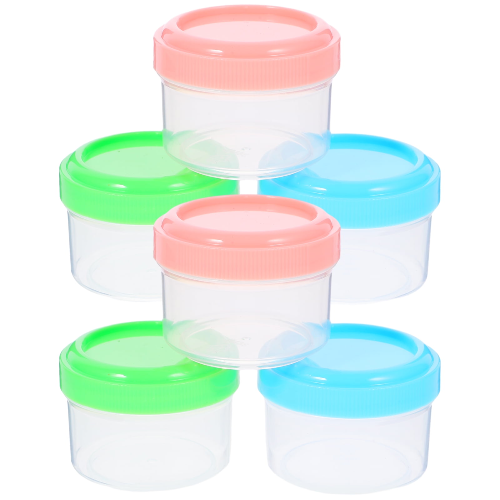 Koolleo 6pcs Salad Dressing Container Small Condiment Container with ...