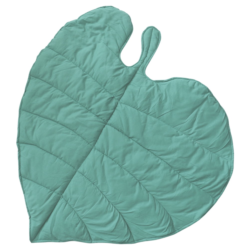 Koolleo Baby Play Mat Green Leaf Shape Toy Mat Baby Toddler Gaming Mat ...