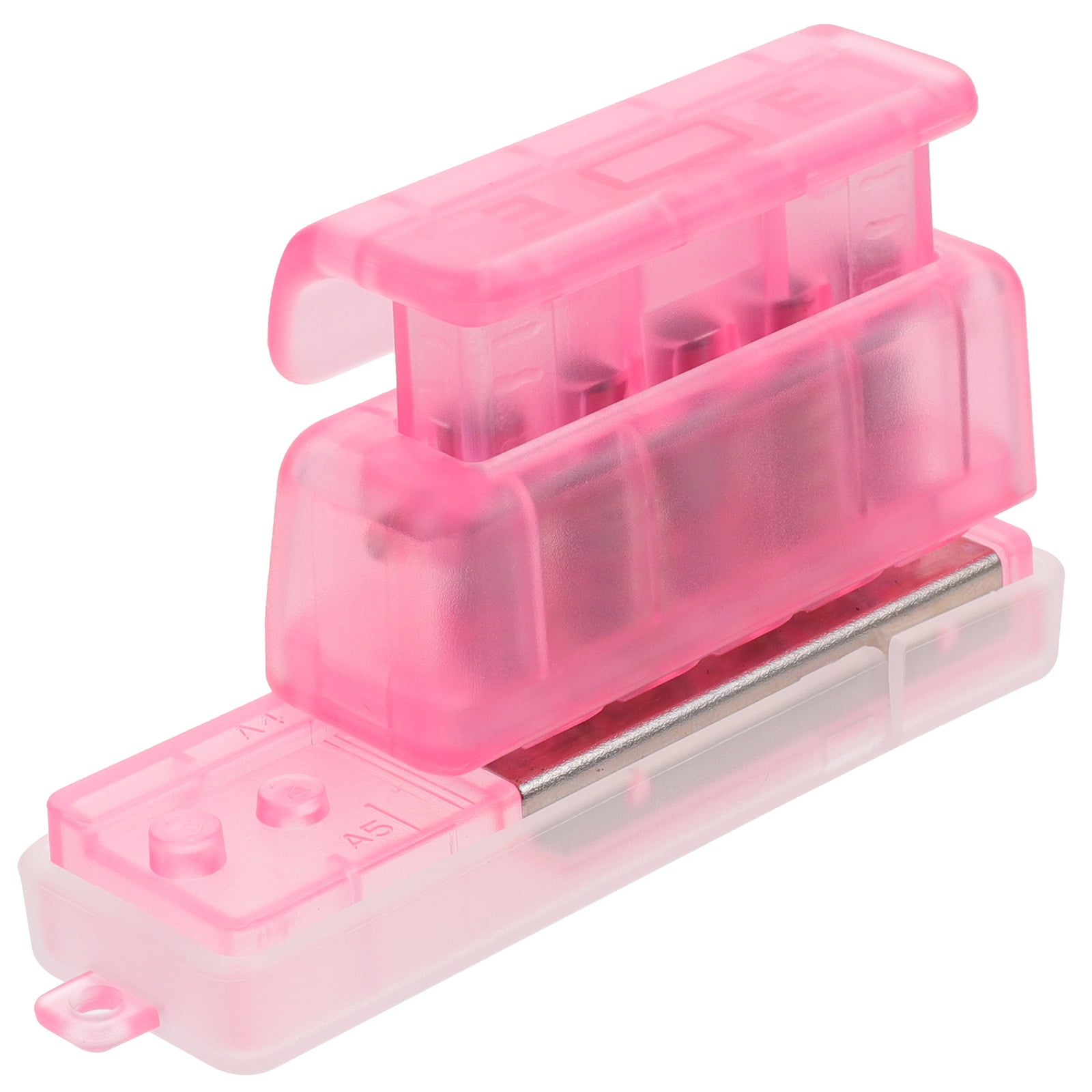 Koolleo Binder Paper Hole Puncher Paper Craft Hole Punch Plastic 5-Hole ...