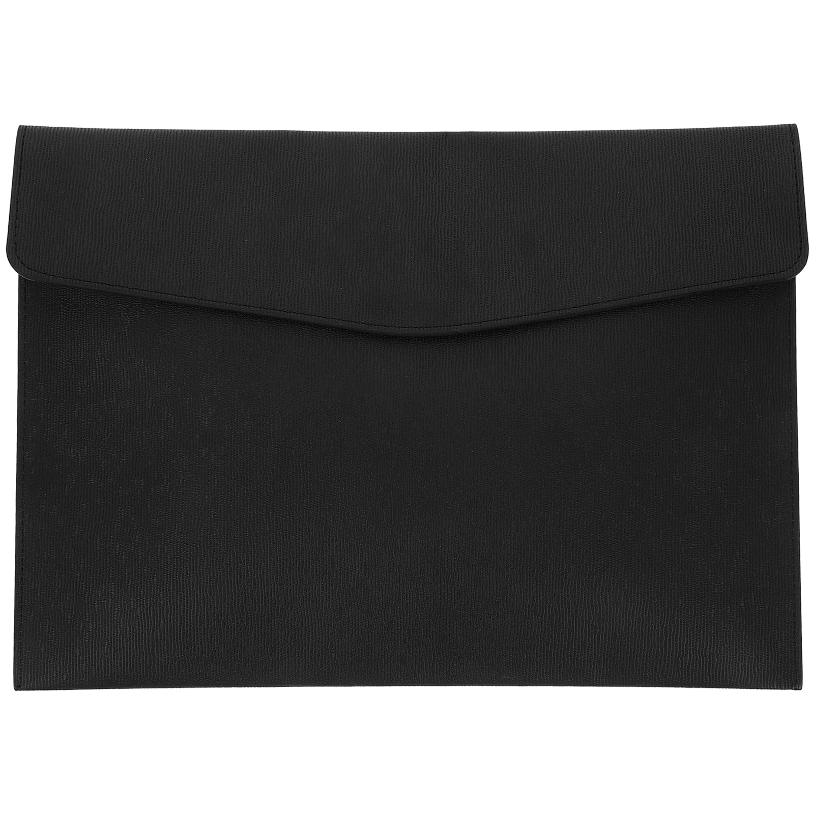 Koolleo Document Holder Faux Leather File Bag Imitation Leather Bill ...