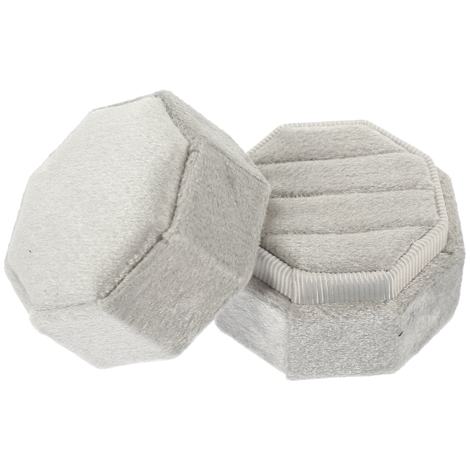 Koolleo Equal Octagon Rings Box Slots Storage Wedding Ceremony Rings ...