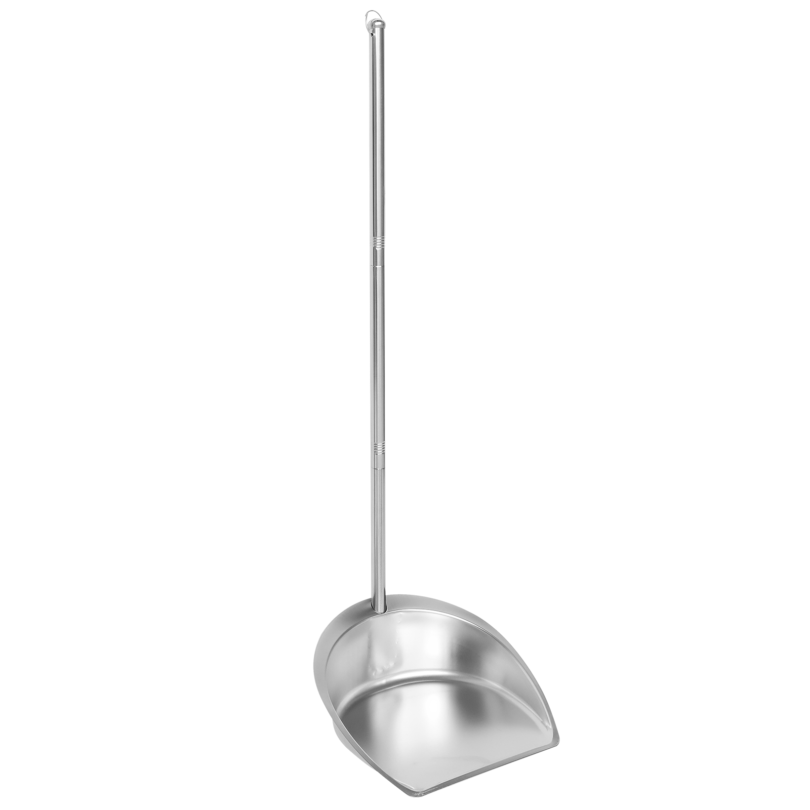 Koolleo Heavy Duty Dustpan with Long Handle Stainless Steel Dustpan ...