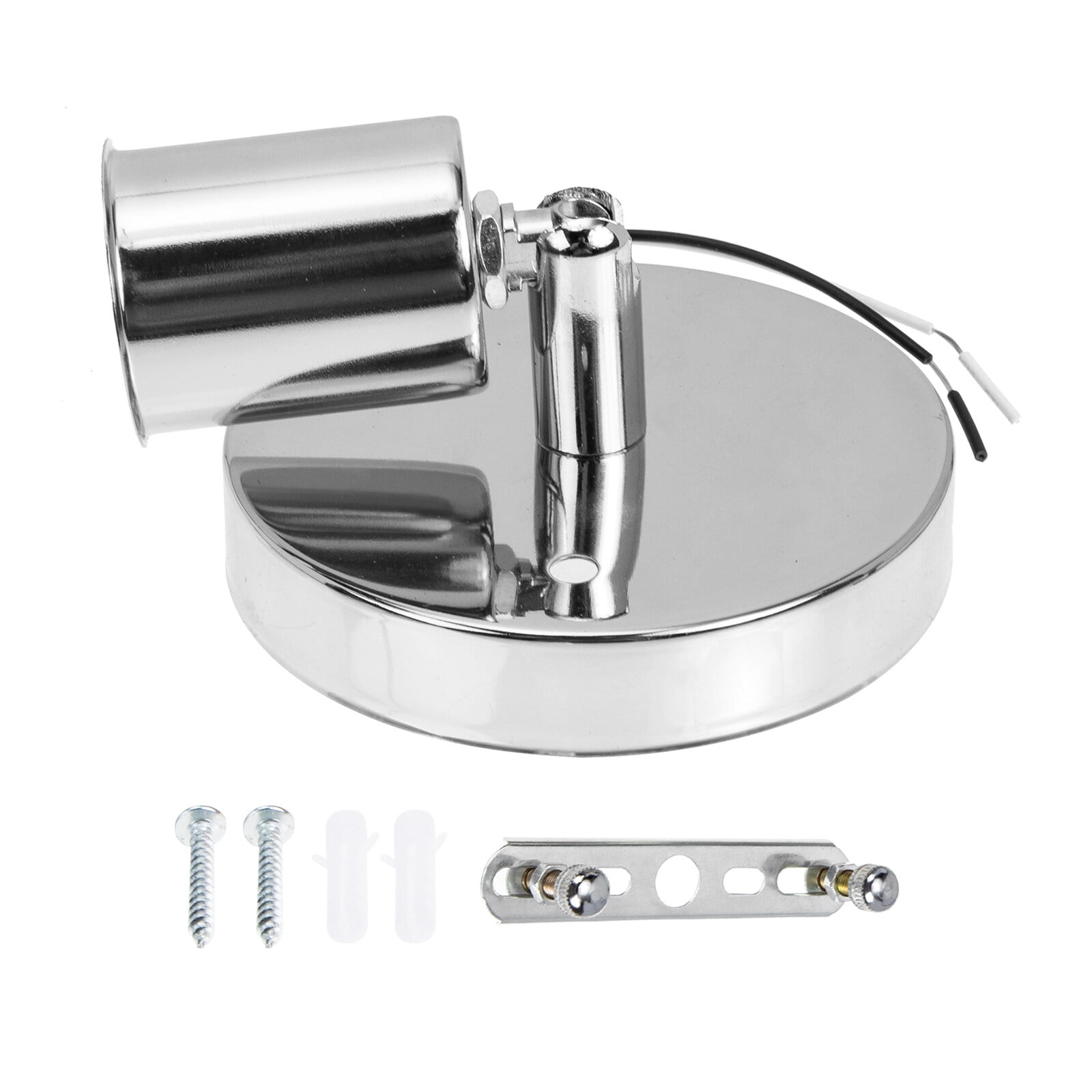 Koolleo Screw Light Socket Lamp Holder Bulb Adapter Rotatable Iron ...