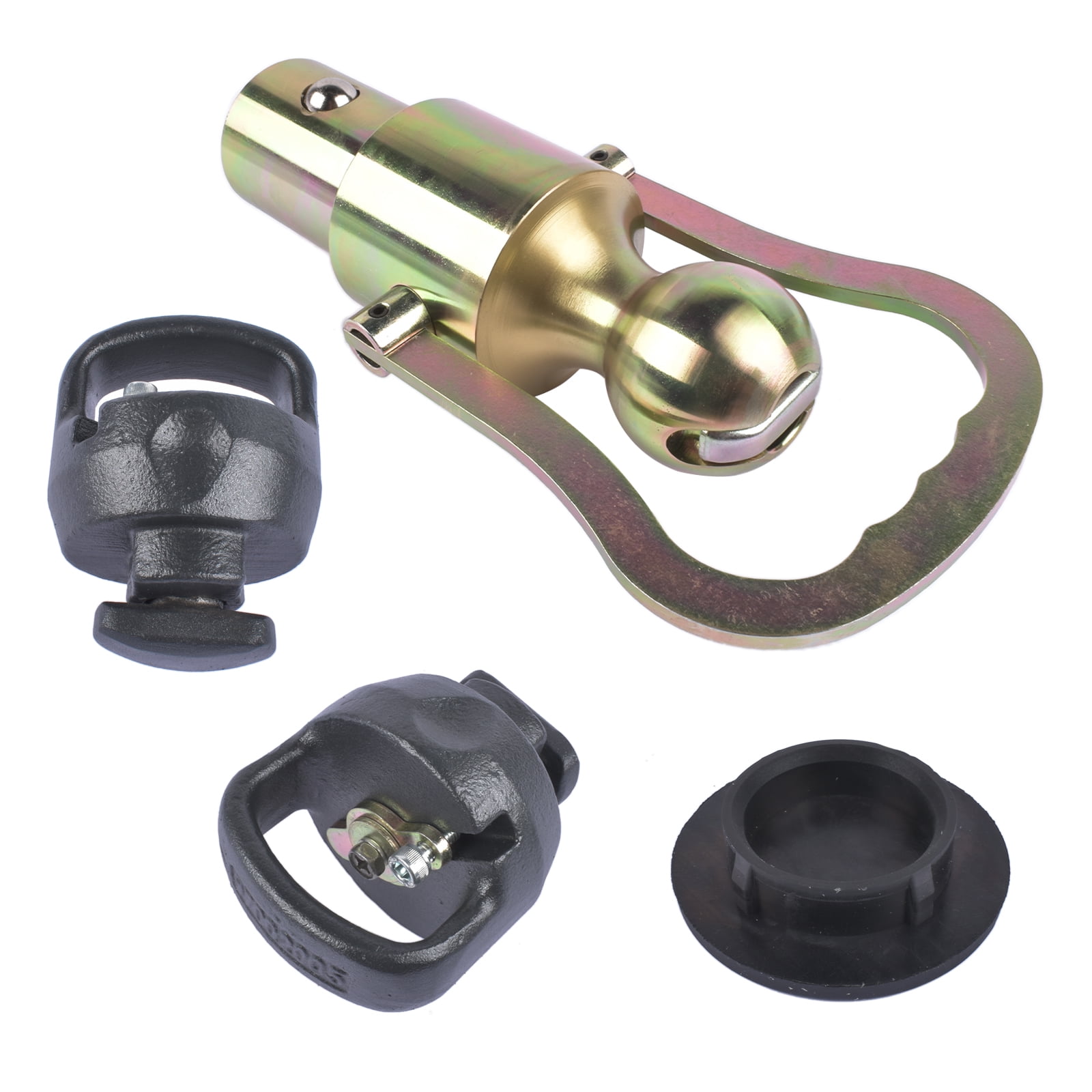 Koomaha 30000 lbs Capacity Gooseneck Ball and Safety Chain Kit GNXA2062 ...