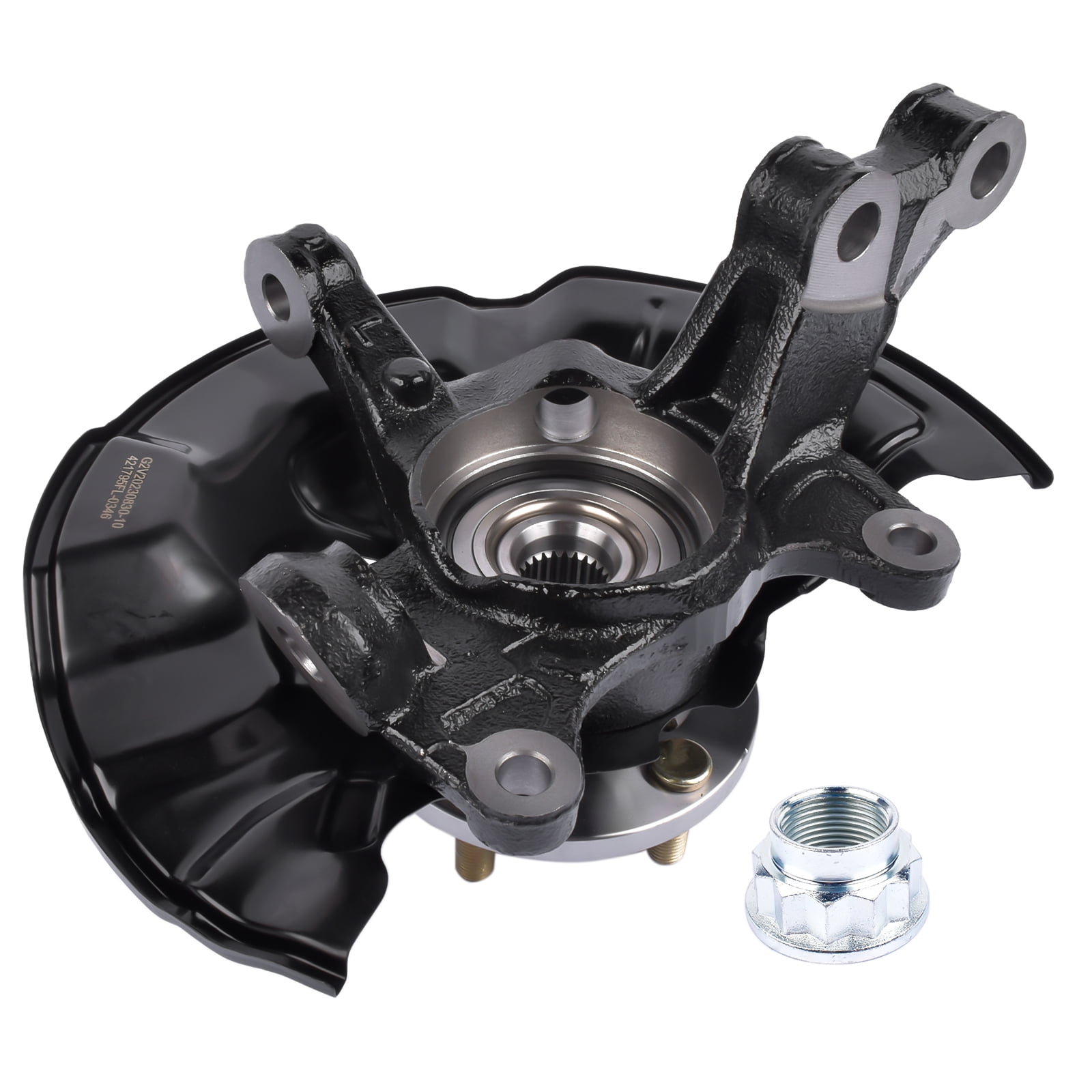 Koomaha Front Left Wheel Bearing Hub Knuckle Assembly for Toyota ...