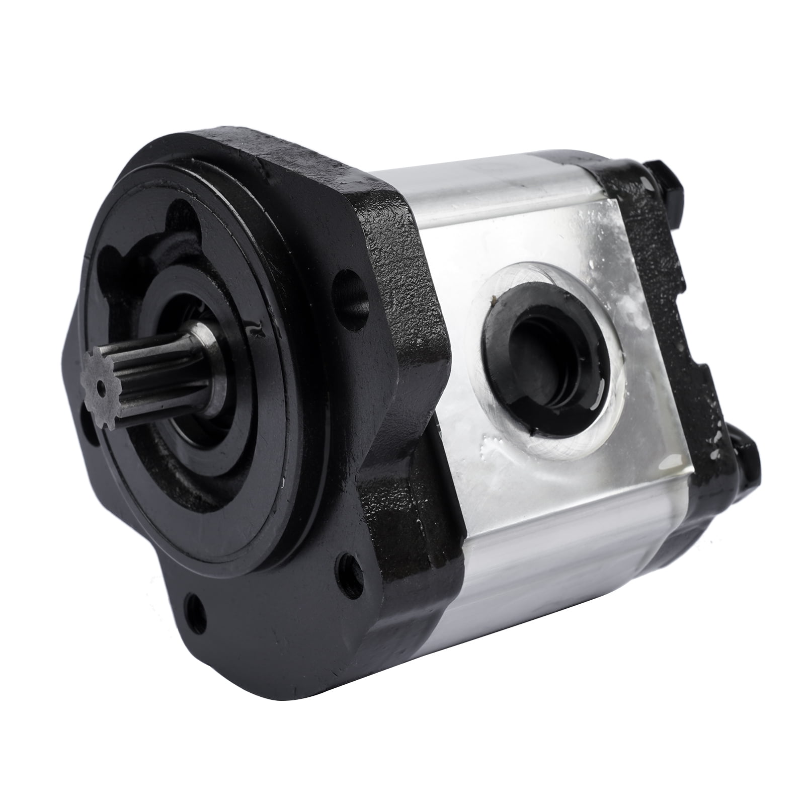 Koomaha Hydraulic Gear Pump 2-9 GPM 3600 PSI 9 Tooth Spline Shaft SAE A ...