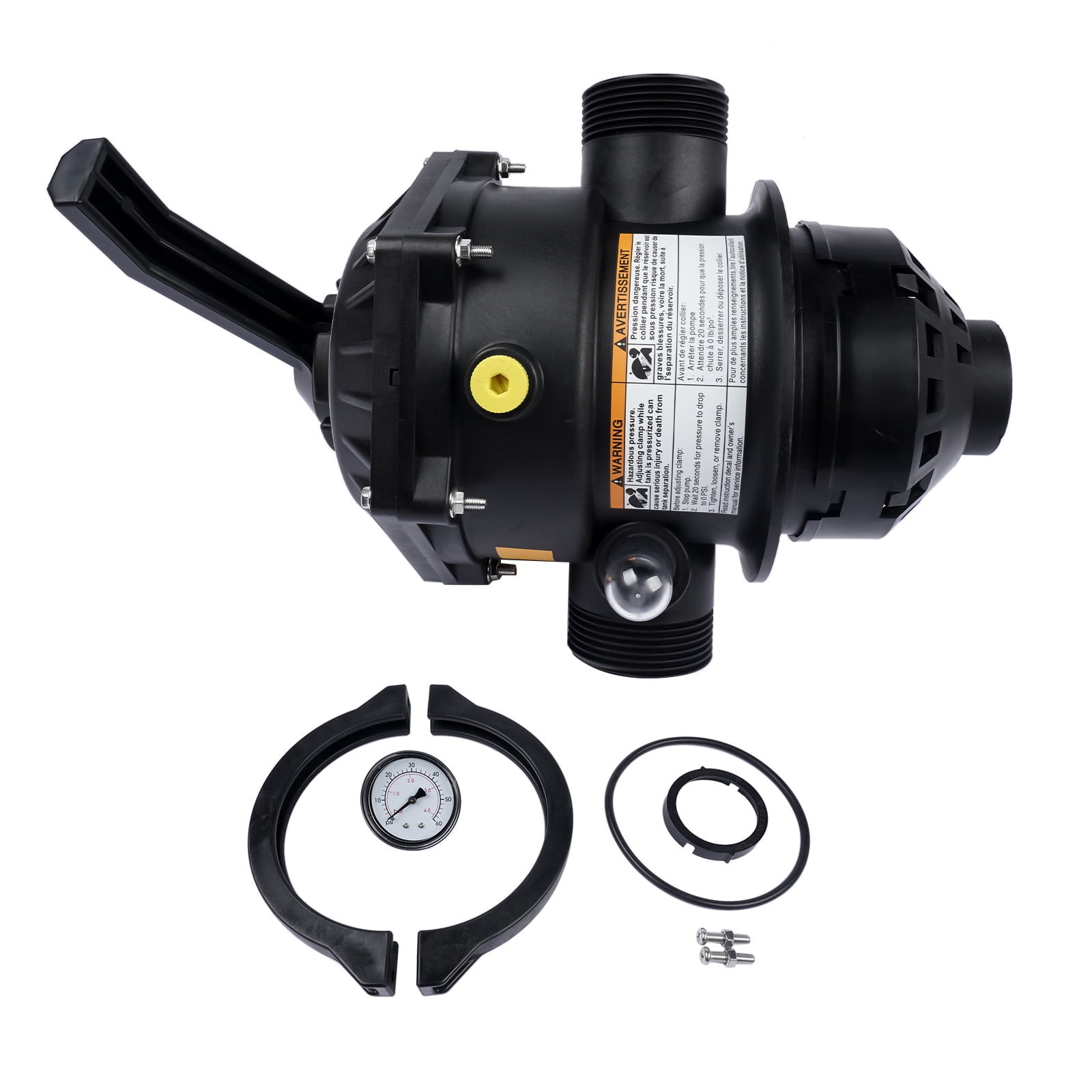 Koomaha NEW Top Mount Valve Sand Filters for Pentair 262506 Pool and ...