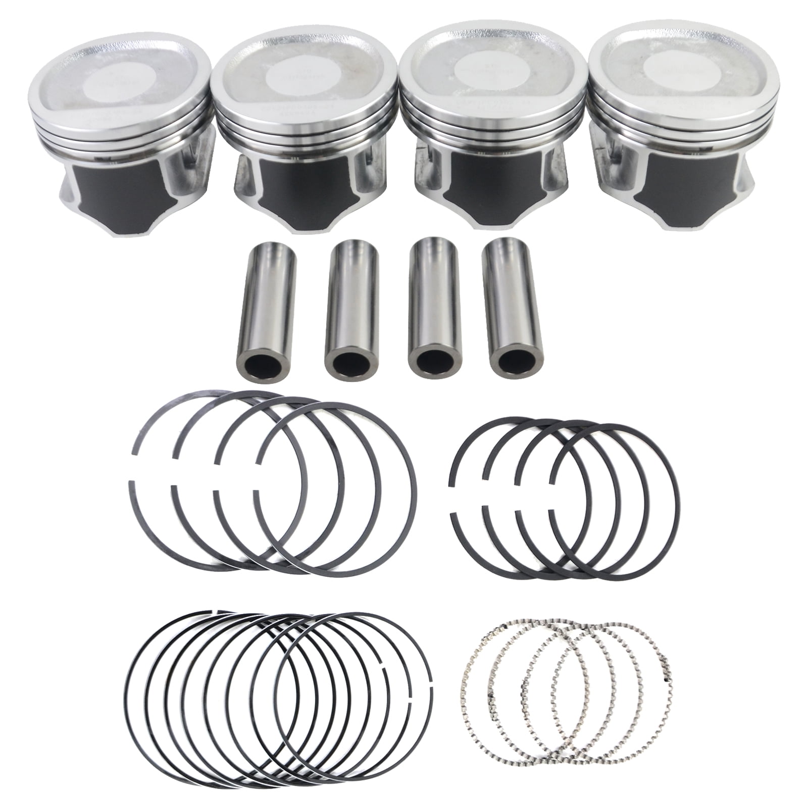 Koomaha Pistons Rings Set for Jeep Wrangler TJ Cherokee XJ Dodge Dakota ...