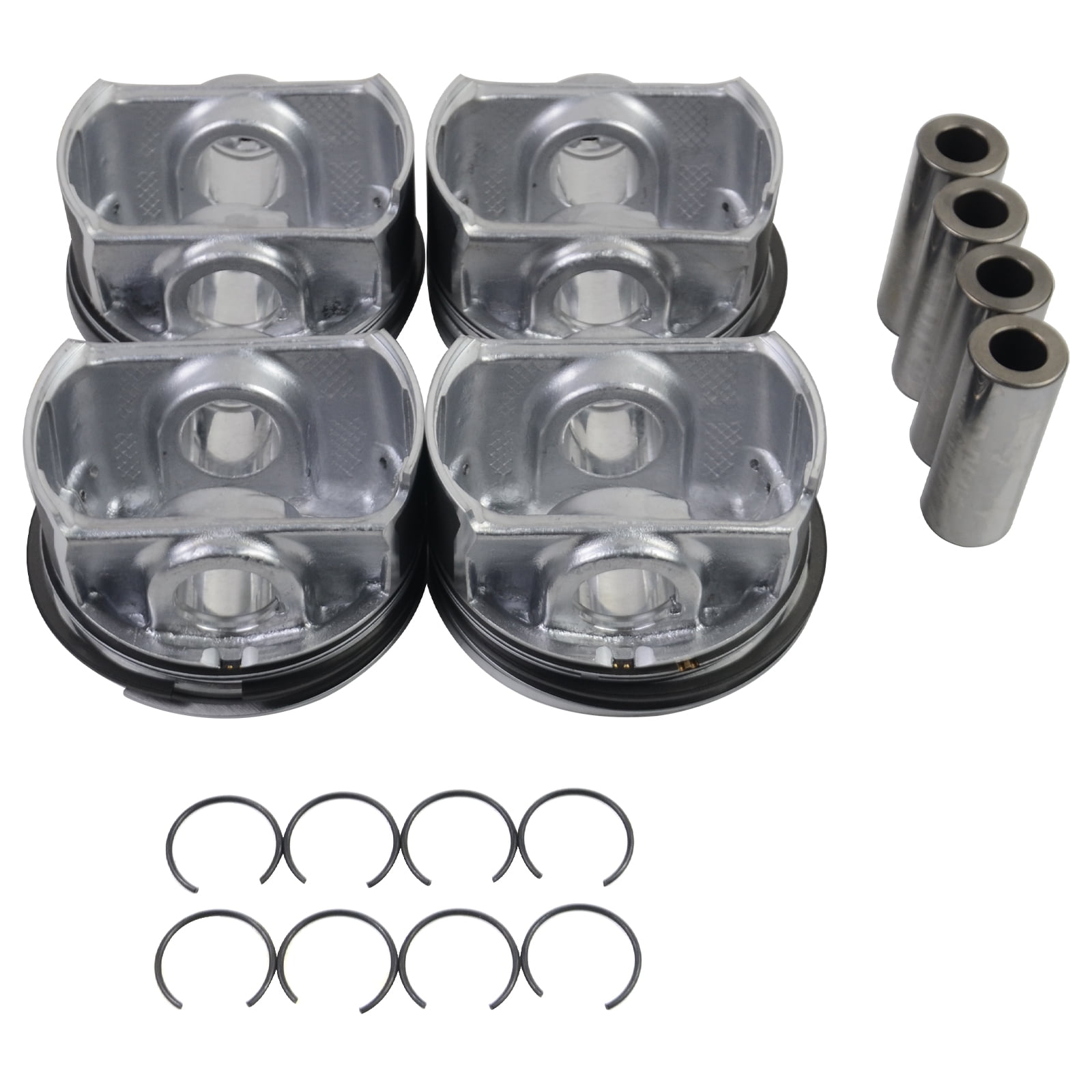 Koomaha Pistons Set Ø21mm for VW Golf Jetta Scirocco Audi A3 A4 TT Q3 ...
