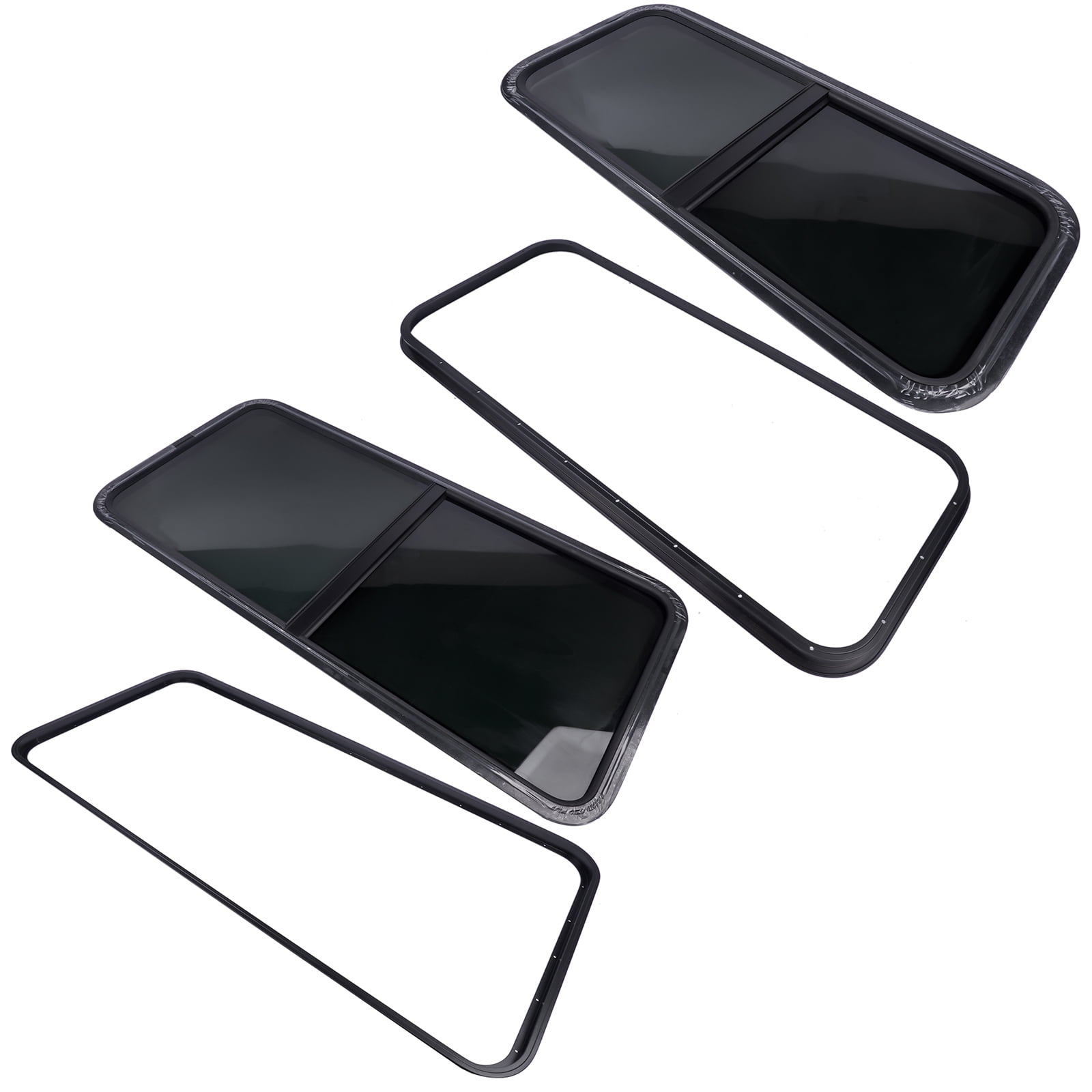 Koomaha RV Window Cargo Trailer Set for 1-1/2" Wall Thickness Included ...