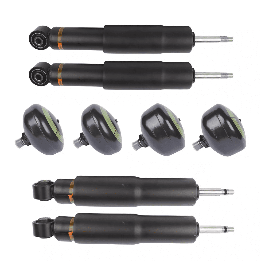 Koomaha Set of Air Struts Shocks & Suspension Accumulator for Lexus ...