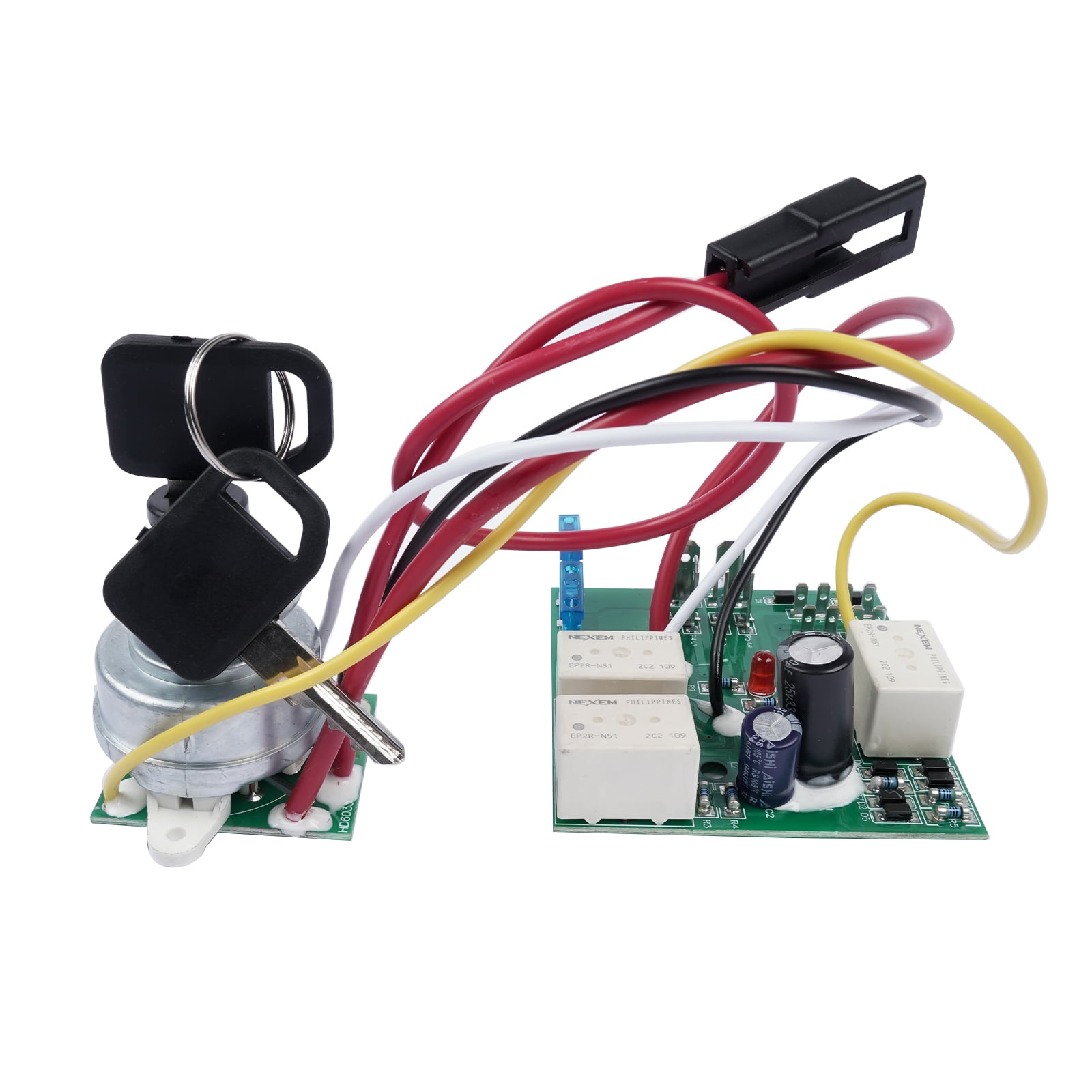 Koomaha Starter Ignition Key Switch Module for John Deere LX255 LX266 ...