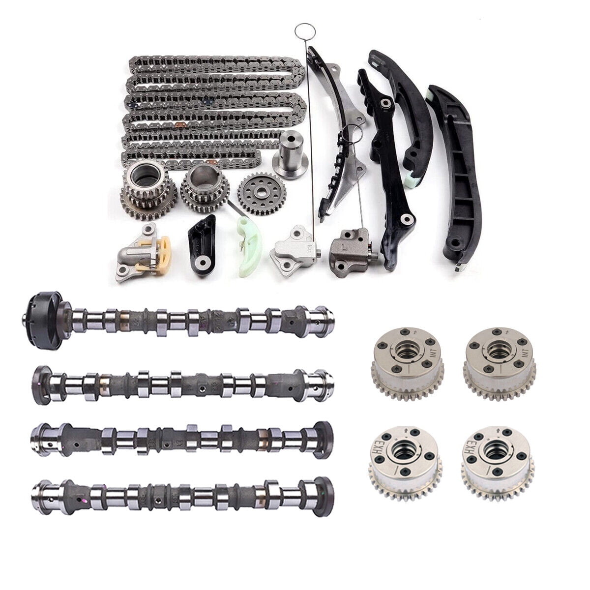 Koomaha Timing Chain Camshaft Phaser Gear Kit for Jeep Chrysler Dodge ...
